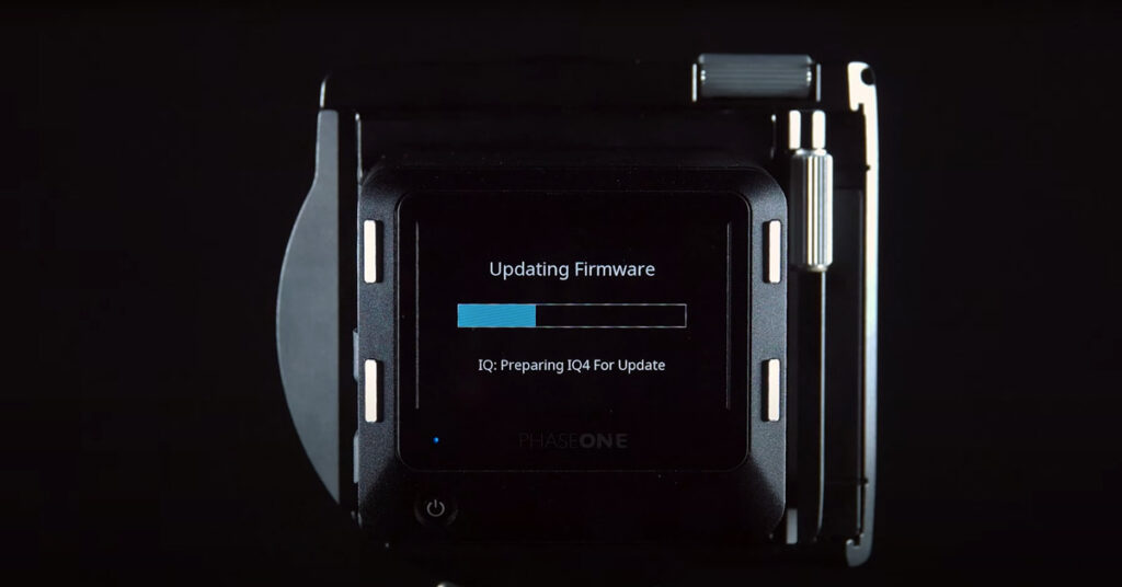 How to update firmware on the XT camera system - Phase One Corporate