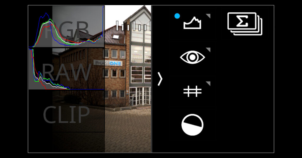 Live view tools on the IQ4 | Phase One Corporate