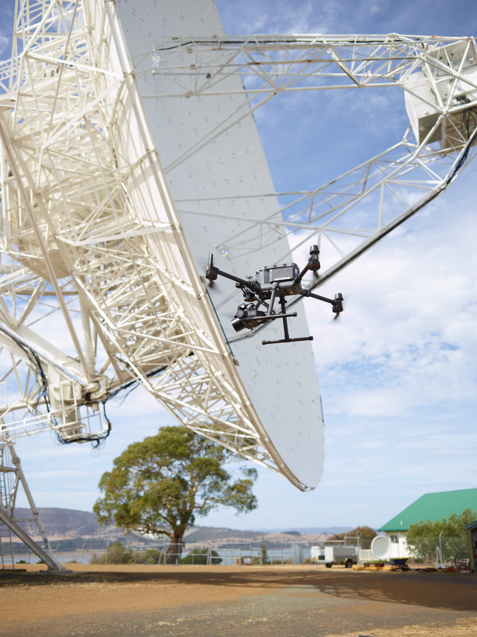 UAV Photogrammetry for Precise Radio Telescope Calibration