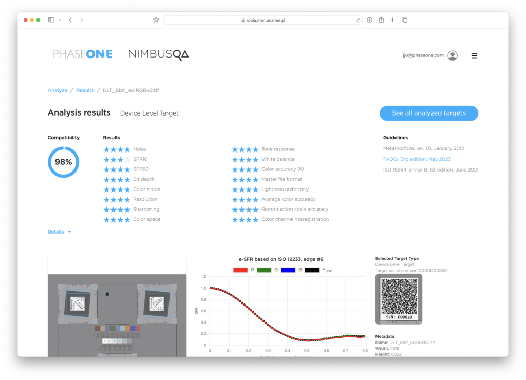 Optimize Digital Reproduction Systems with NimbusQA | PhaseOne
